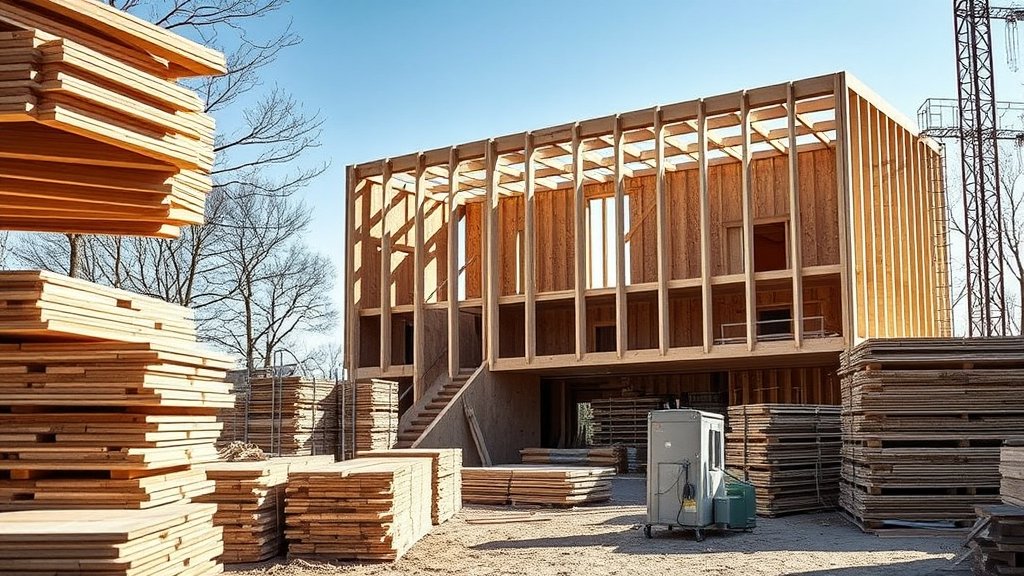 Duurzaam bouwen met clt: voordelen en toepassingen uitgelegd - tuinpartner.nl